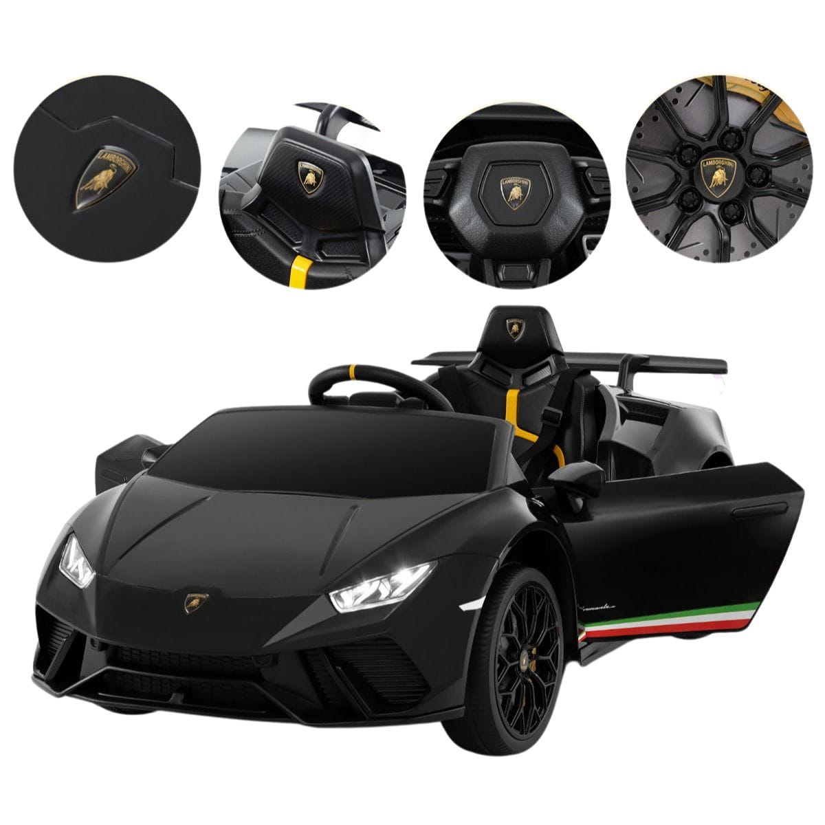Elektryczny samochód sportowy dla dzieci Lamborghini - Tanio w Costway.pl